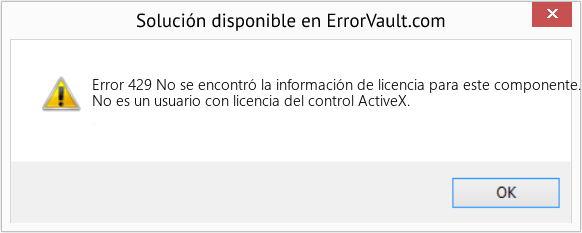 Cómo arreglar Error 429 (No se encontró la información de licencia para ...